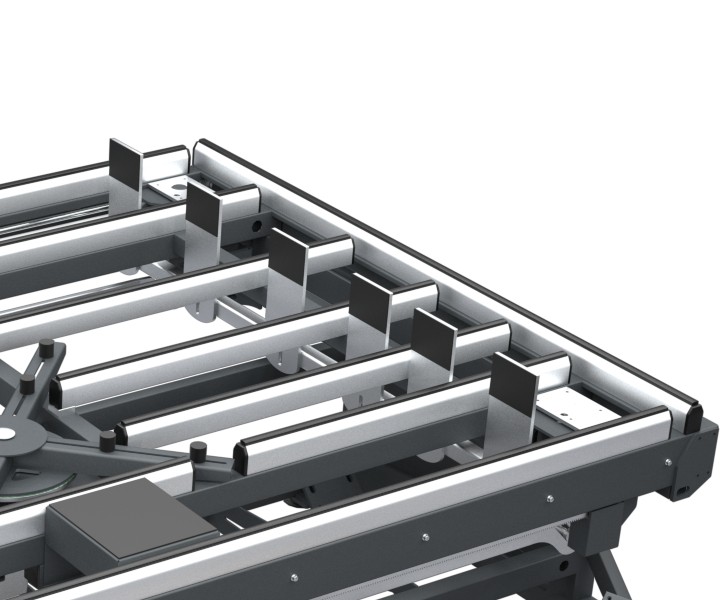 Tekna: BFG 2400 - 铝框和玻璃组装台 - Tekna