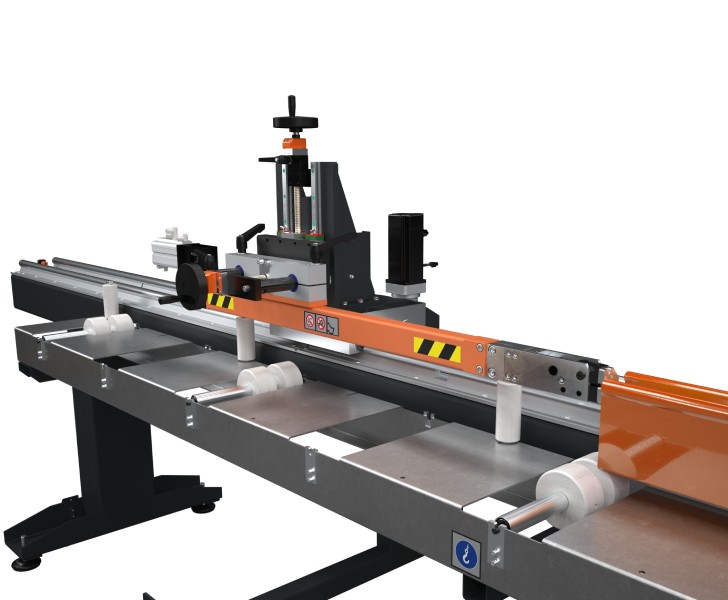 Tekna: Automatic CNC cutting-off centre with horizontal blade feed, 3 ...